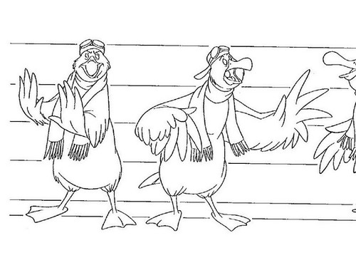 The Rescuers Coloring Pages