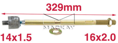 Mackay Steering Rack End for Holden Commodore VT/VX/VY/VZ/WH/WK/WL ...