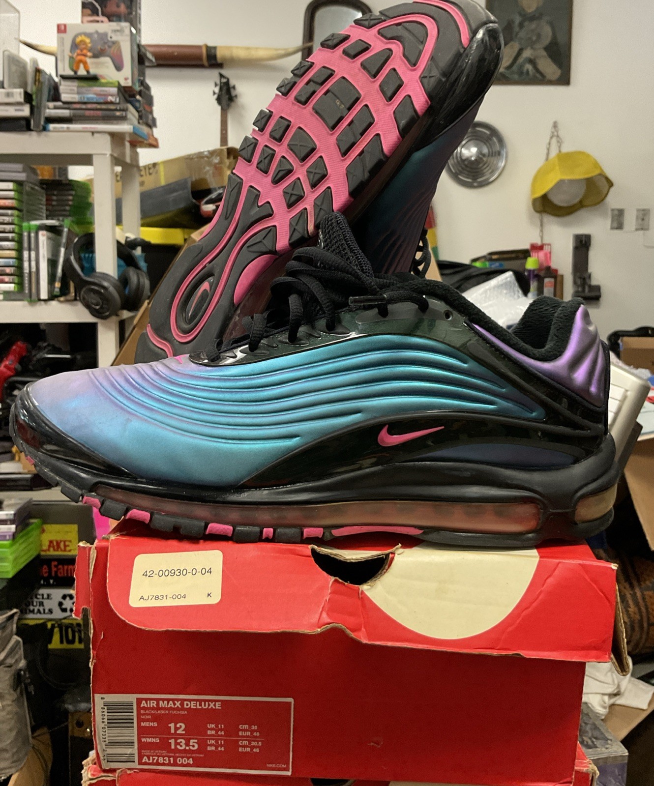 2019 Nike Air Max Deluxe Throwback Future Men's Size … - Gem