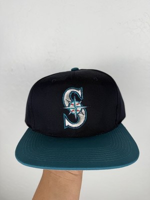 Vintage 90s Seattle Mariners Sports Specialties Wool Blend MLB SnapBack ...