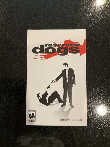 Manual Only - Reservoir Dogs PS2 - No Game | eBay