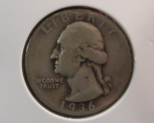 1936-D Washington Quarter – Very Good Condition – Family Collection ...