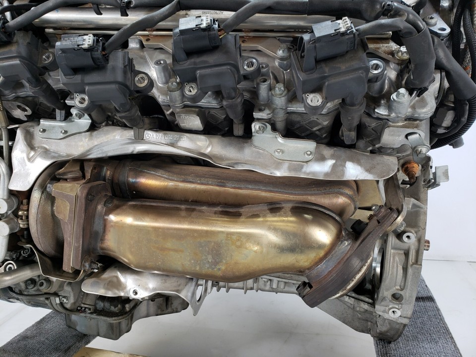 11-14 OEM Mercedes W221 CL63 S63 AMG V8 Engine Motor Long Block M157 ...