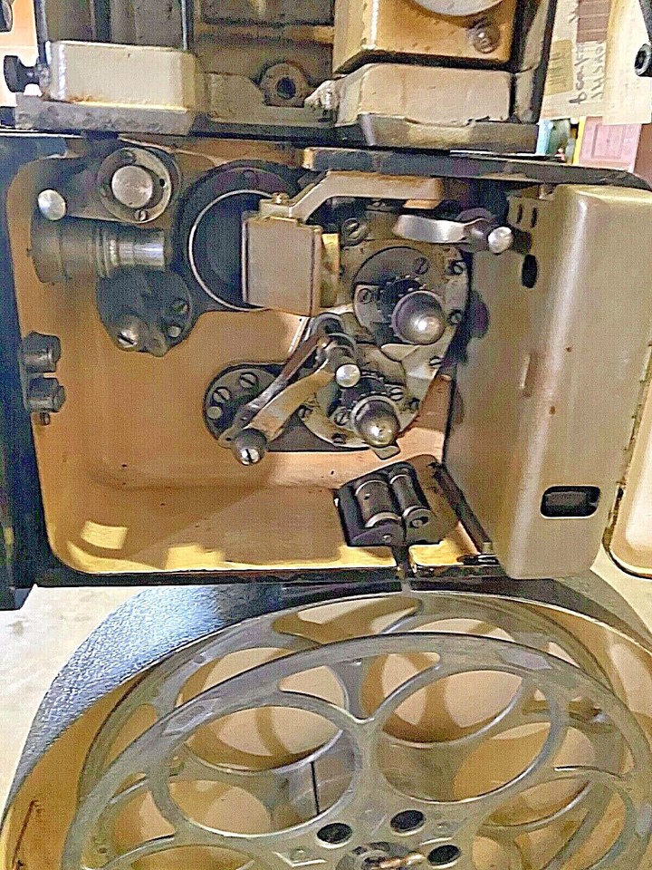 35mm Simplex E-7 Front Shutter & Western Electric Sound Head Art Deco ...