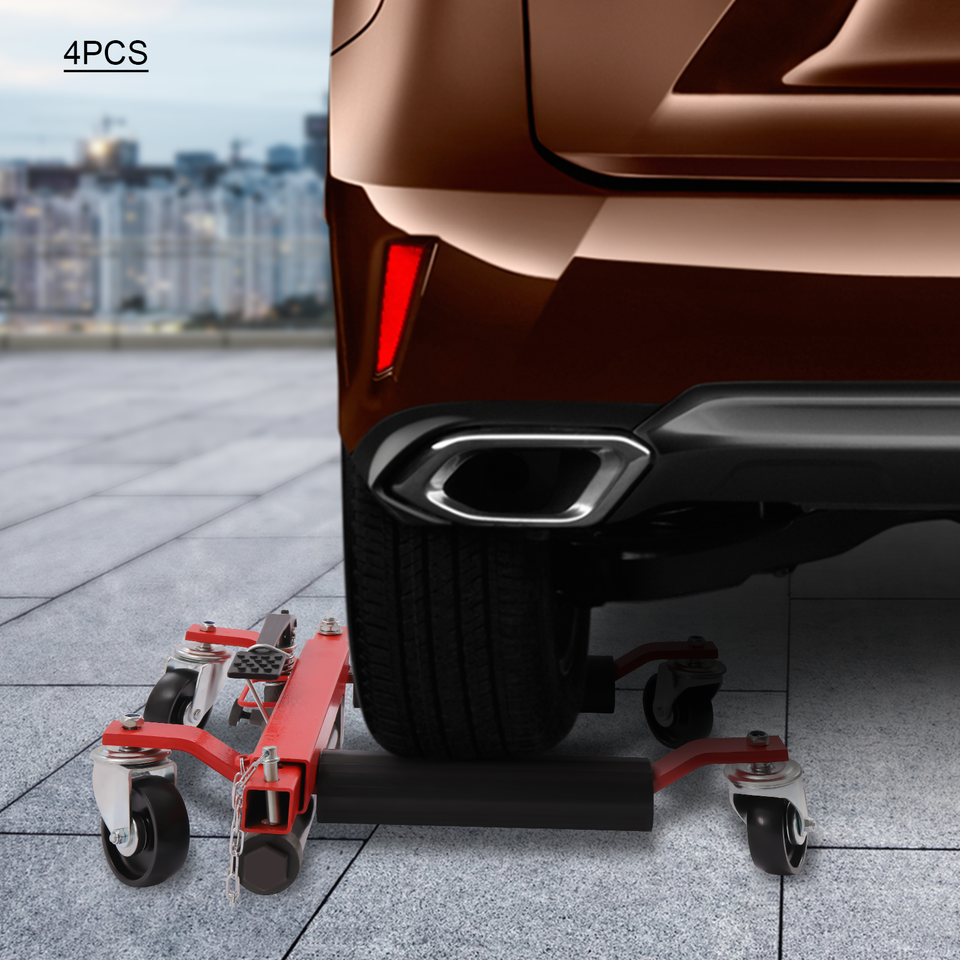 4PCS Pro Go Under Car Jack Lift Hydraulic Tire Jack Lift Kit Heavy Duty ...