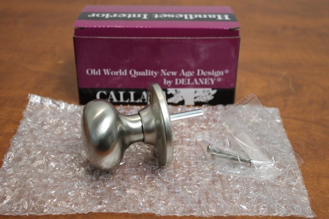 Callan KS1071 Saxon Series Interior Door Knob Only Satin Nickel for ...