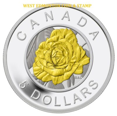 2014 $5 FINE SILVER COIN - FLOWERS IN CANADA - NIOBIUM ROSE | eBay