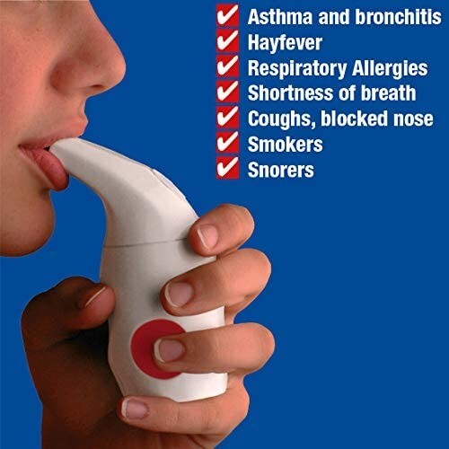 Salt Breath Therapy Pipe Inhaler Natural Himalayan Asthma Improve With ...