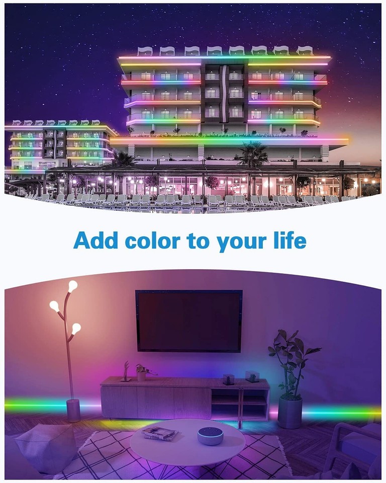 WS2811 LED Strip 5050 RGB 150/300LEDs 5M ws2811 IC Individual ...