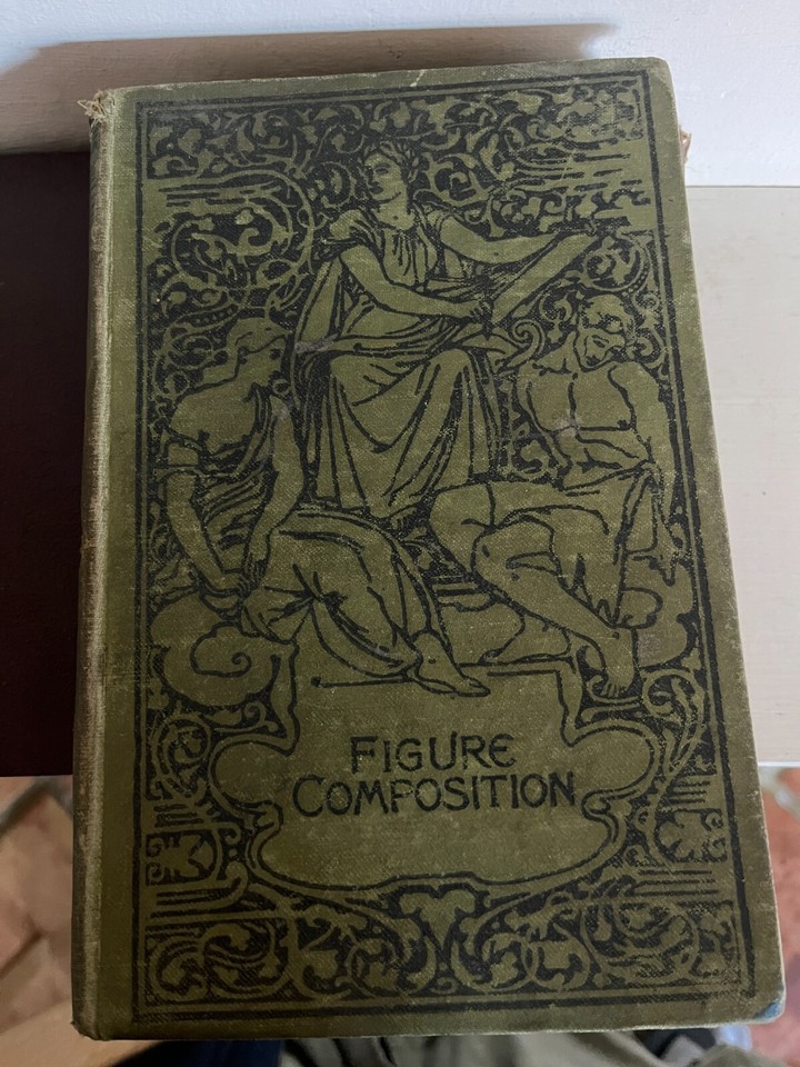 3 antique books on drawing (Harold Speed, Richard Hatton) rare vintage ...