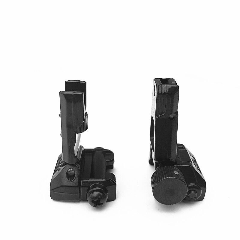 Metal Profile Flip-up Backup Sight Folding Sights Front & Rear Set ...