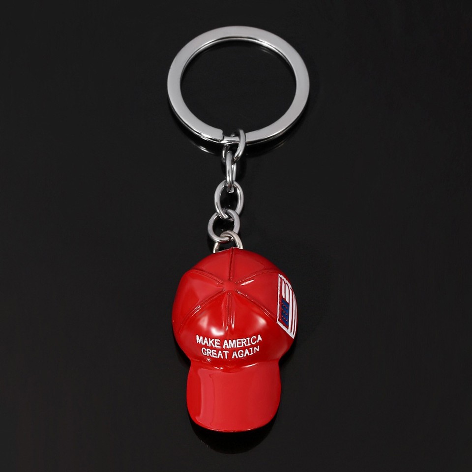‘Make America Great Again’ New MAGA 2024 Hat Keychain Trump Red Hat 1PC ...