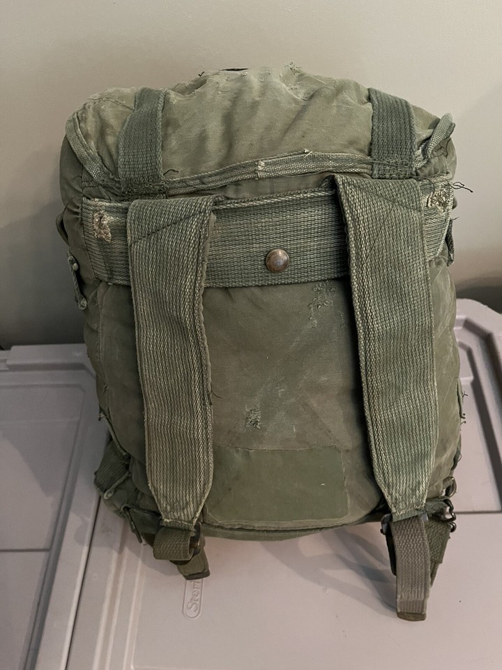 Original Vietnam War ARVN Ranger Rucksack South Vietnam Canvas Backpack ...