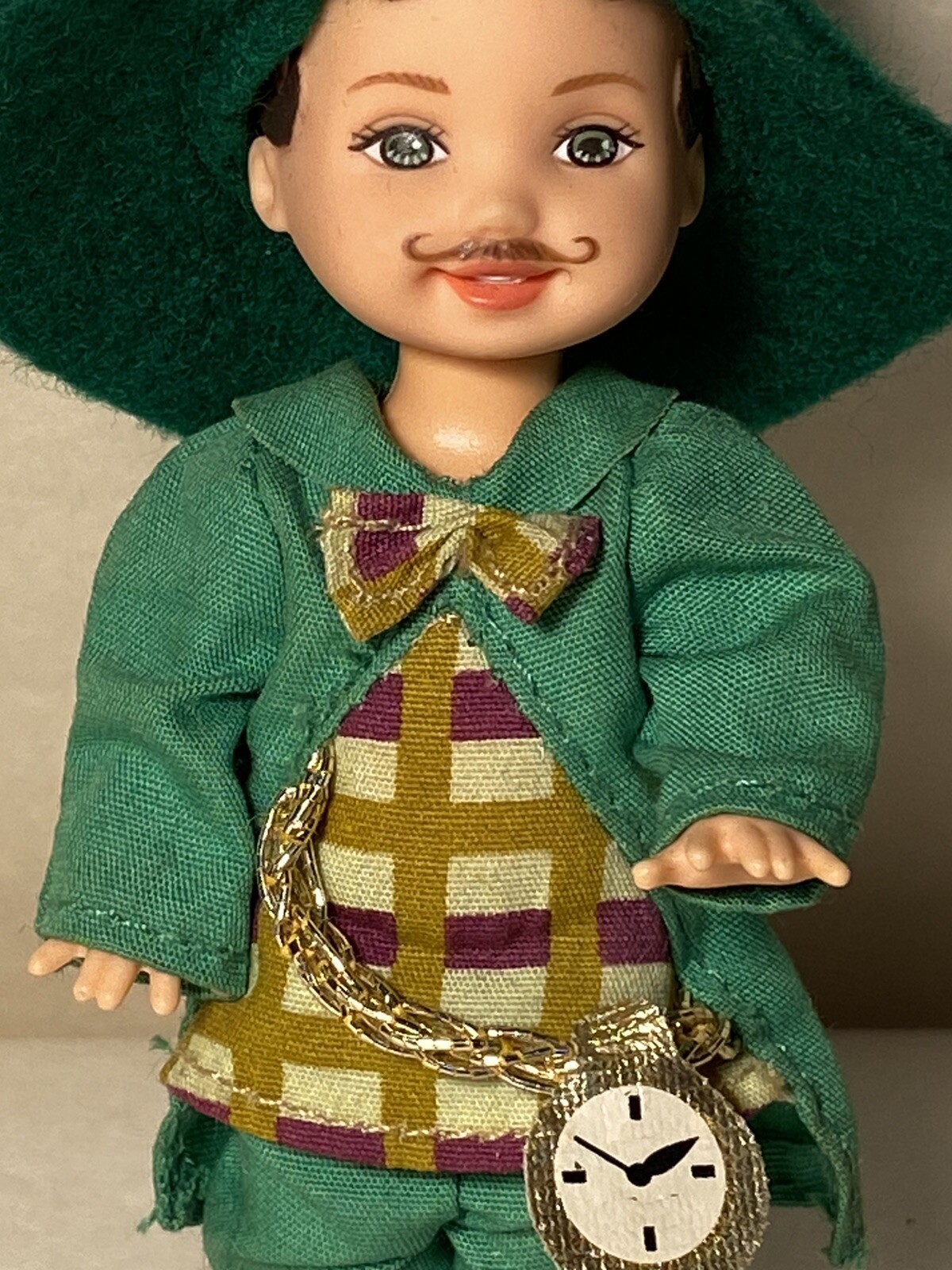 Barbie Kelly Tommy Wizard Oz green Mayor Munchkin Doll Collectible Vtg ...