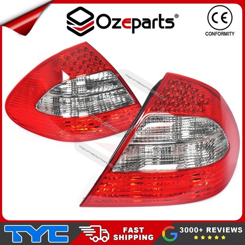 Pair LH+RH Tail Light (W/ LED) For Mercedes Benz E Class W211 Ser 2 06 ...