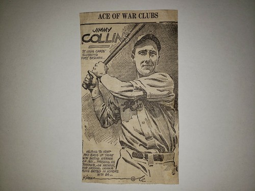 Ripper Collins Cardinals 1934 Cartoon Sketch By Art Krenz | eBay