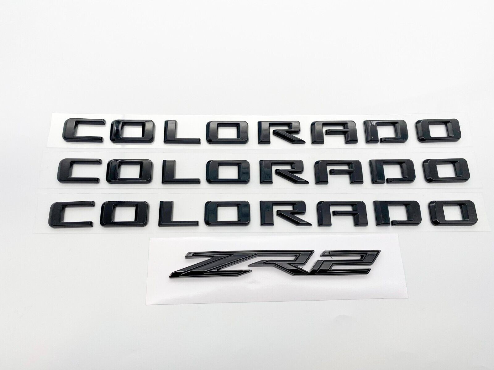 4pcs For 21-23 Colorado Tailgate Nameplate Decal Emblem ZR2 84211000 ...