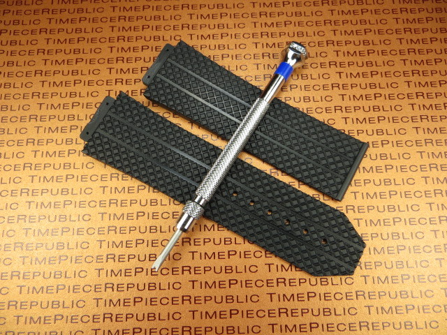 New HUBLOT Rubber Strap Watch Band & H Tip Screw Driver SET Big Bang 44 ...