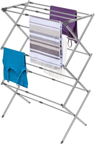BLACK+DECKER 3 Tier Collapsible & Expandable Drying Rack for Clothes ...