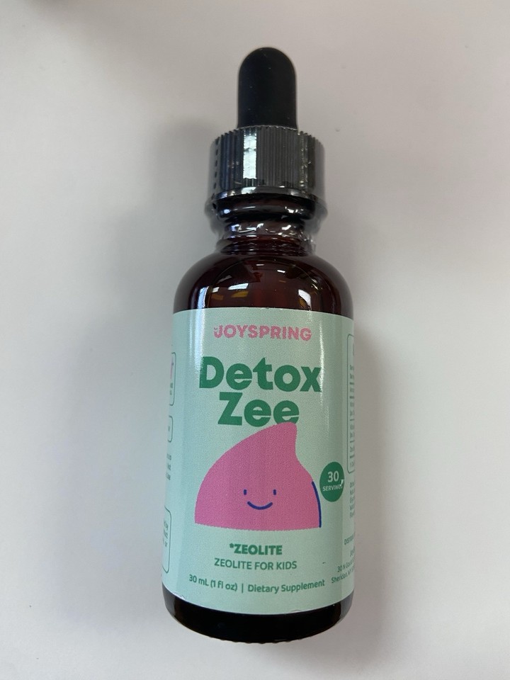 JoySpring Detox Zee Zeolite for kids 30mL (1 fl oz) Dietary Supplement ...