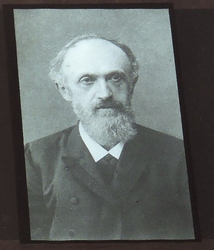 PHOTO ON GLASS PORTRAIT MORITZ TRAUBE GERMAN CHEMIST & SCHOLAR | eBay