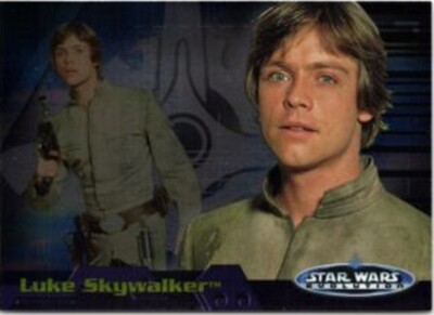 2006 Star Wars Evolution Update Edition LUKE SKYWALKER #36 Foil Card ...