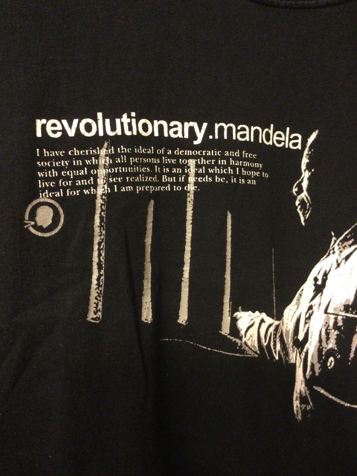 Nelson Mandela - “Revolutionary Mandela” - Black Shir… - Gem