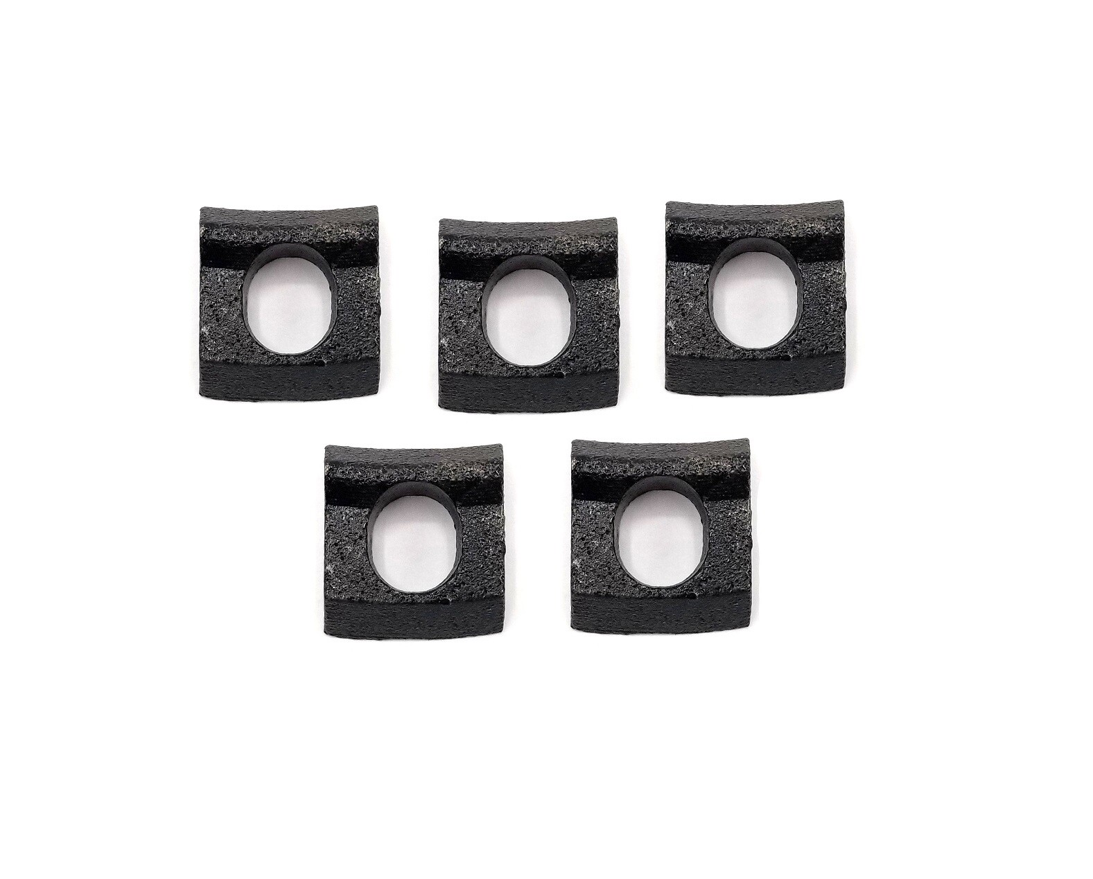 FIVE (5) Mobile Home Axle Trailer Wheel Rim Clamp Block Wedge Lowboy ...