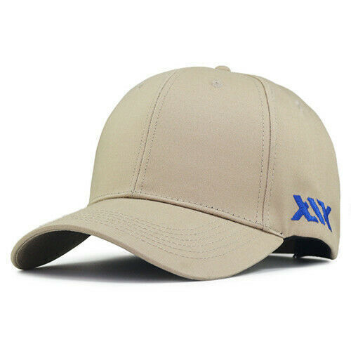 XXL 63-69cm Oversize Big Baseball Cap Structured Twill Plain Hat for ...
