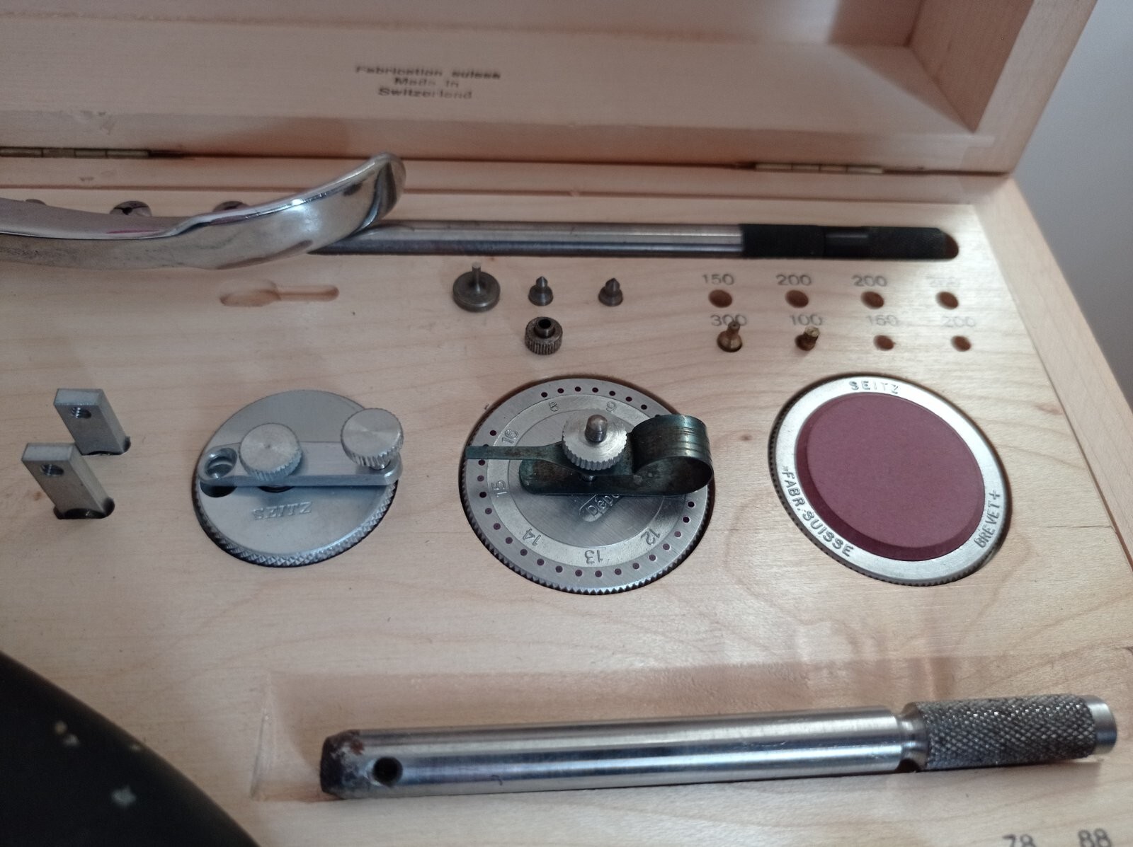 Seitz Watchmakers Jeweling Tool Set | eBay