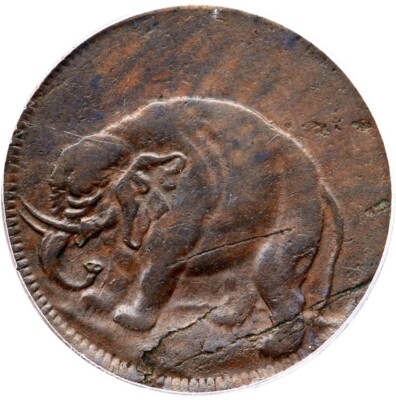 (1694) H 2-B R-2 PCGS XF 45 Thin Planchet LONDON Elephant Token ...