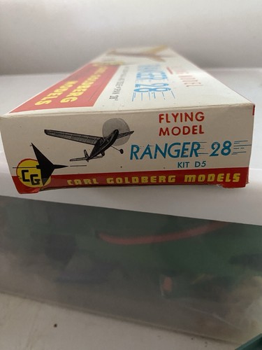 Carl Goldberg "Ranger 28" Balsa Wood Flying Airplane Model Kit ...