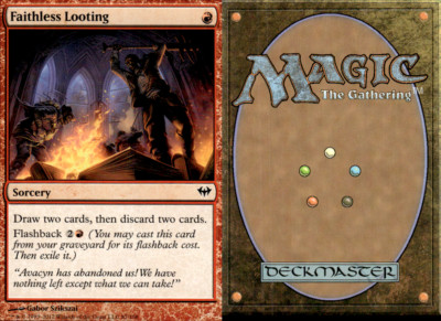 Magic the Gathering-MTG-Faithless Looting | eBay