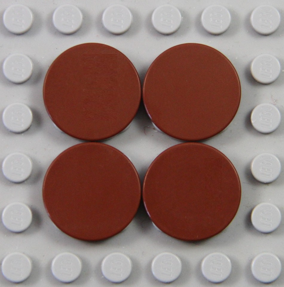 LEGO - 2x2 Round Tiles - PICK YOUR COLORS - Smooth Finishing Plate Flat ...