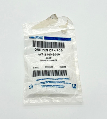 OEM Ford Clip Bumper Cover Retainer W716460S300 - 1 pkg of 4 pcs | eBay