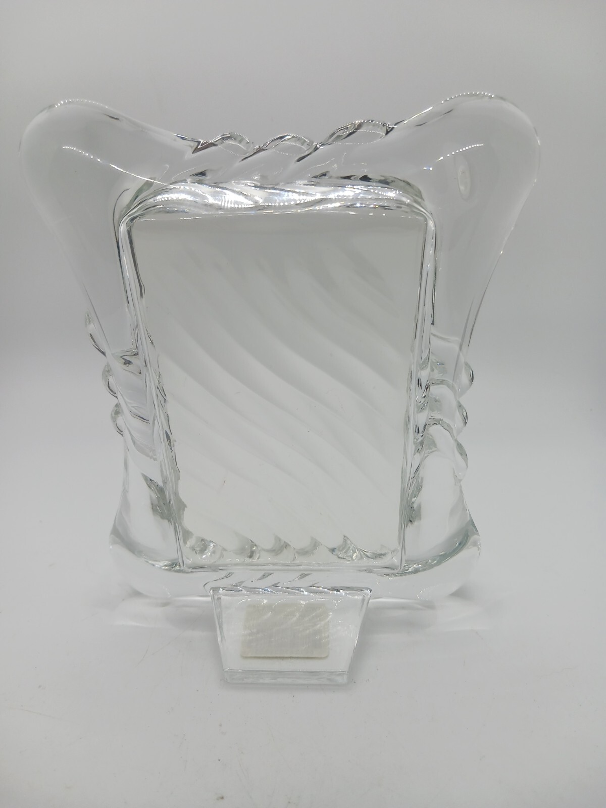 Mikasa Twist Crystal Picture or Photo Frame Wedding Gift 3 X 5 for sale ...