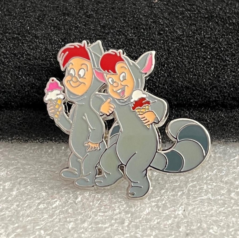Disney DSF DSSH Peter Pan Lost Boys Twins Raccoon Pin Traders Delight ...