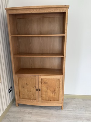OAK FURNITURE OAK BOOKCASE | eBay UK