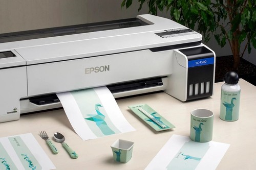 Sublimation Printer Epson SureColour SC-F500 With CMYK Ink | eBay UK