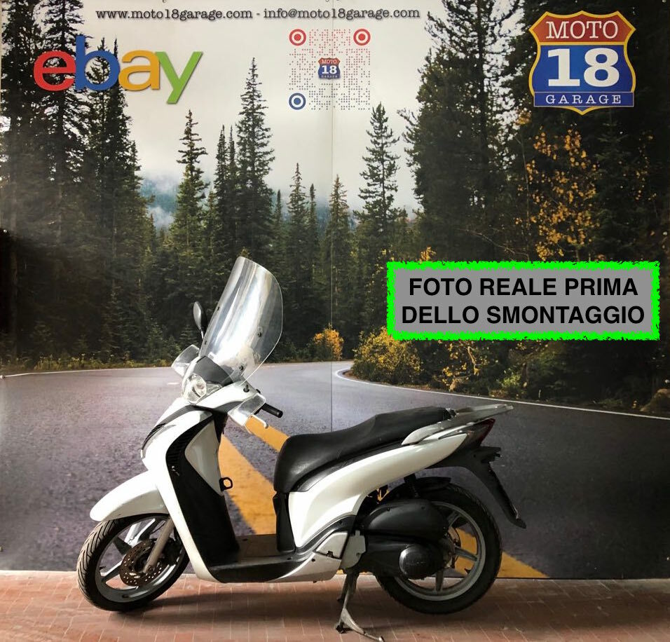 Iniettore e Tubo carburante benzina 6 FORI Injector fuel pipe Honda SH ...