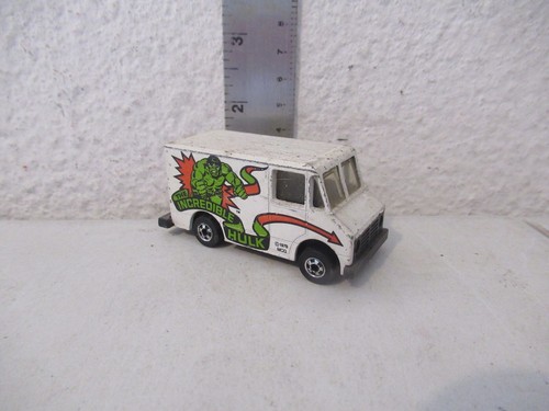 Hot Wheels vintage Incredible Hulk van Scene Machine | eBay