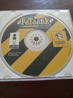 PATAANK Pinball game (Disc Only) 3DO | eBay
