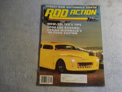 Rod Action 1986 August VINTAGE Hot Rods Custom Cars and Trucks | eBay