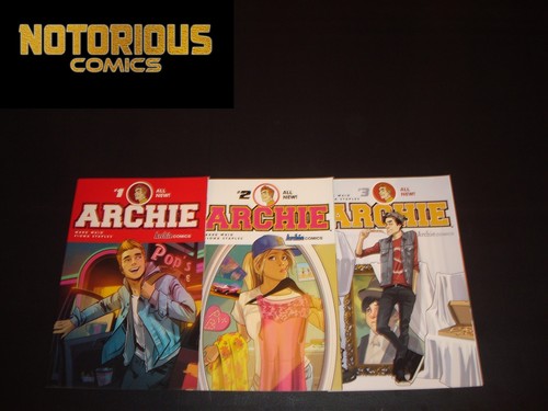 Archie 1 2 3 Complete Comic Lot Run Set Waid Staples Collection ...