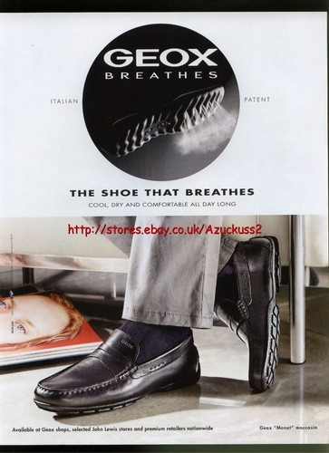 Geox Breathes Shoes 2011 Magazine Advert #1502 | eBay
