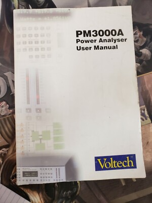 PM3000A Power Analyzer User Manual | eBay