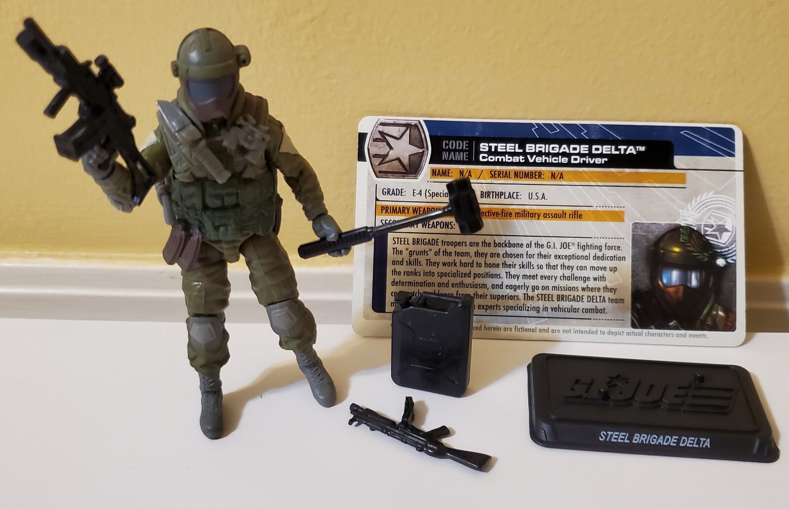 GI Joe Steel Brigade Delta v1 2011 VAMP MK-II Driver 30th 25th ...