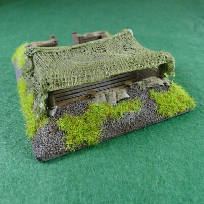 15mm Flames of War Large Dugouts for WW2 Wargaming | eBay