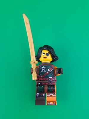 LEGO Ninjago Minifigure Cyren Belt Outfit With Katana | eBay