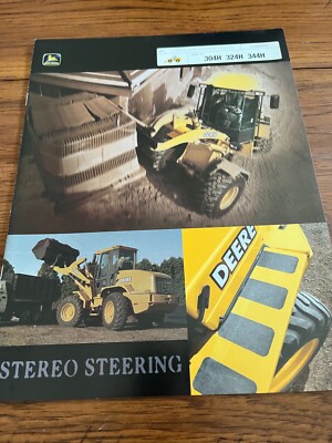 John Deere 304H 324H 344H Wheel Loader Brochure AMIL21 VR2 | eBay